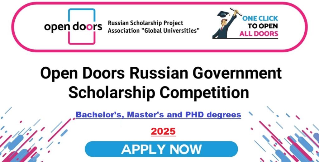 Russian Government Scholarships 2025 | MasterDoors – Careers